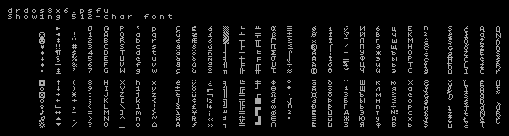 Linux Console Fonts